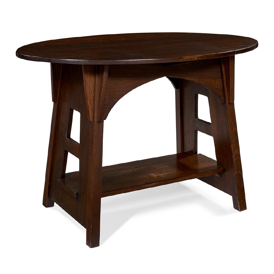 Charles P. Limbert Co. oval table, #146 - Mar 10, 2019 | Toomey & Co ...