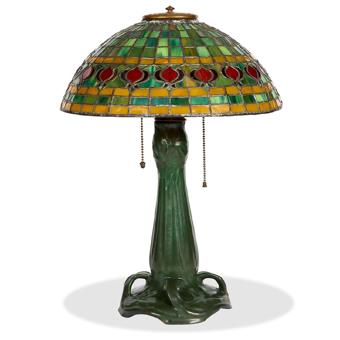Weller Pottery Company lamp base