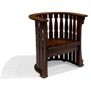 Charles Rohlfs hall chair - Dec 12, 2015 | BILLINGS in CA