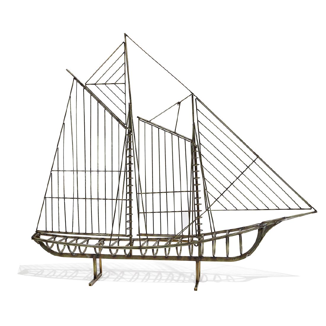 C. Jeré Tall Ship Sculpture