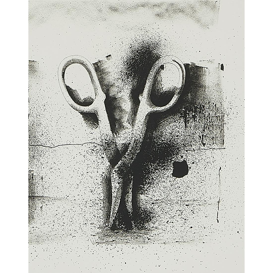 Jim Dine Scissors From Ten Winter Tools, 1973