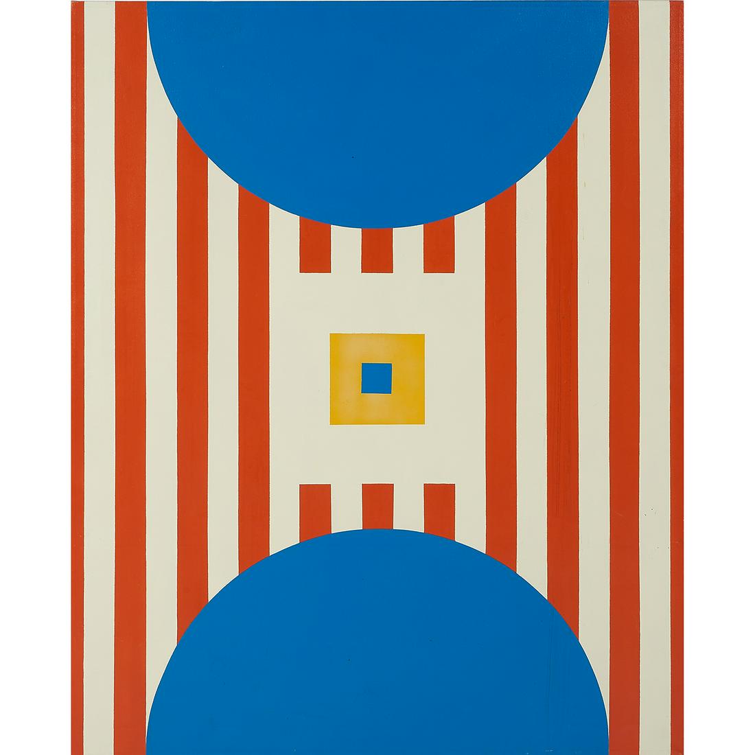 Robert Bailey, Untitled, 1969, Oil On Canvas