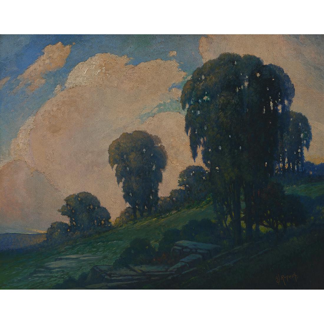 Arthur J. Rupert, Landscape, oil on board - Dec 08, 2019 | Toomey & Co ...
