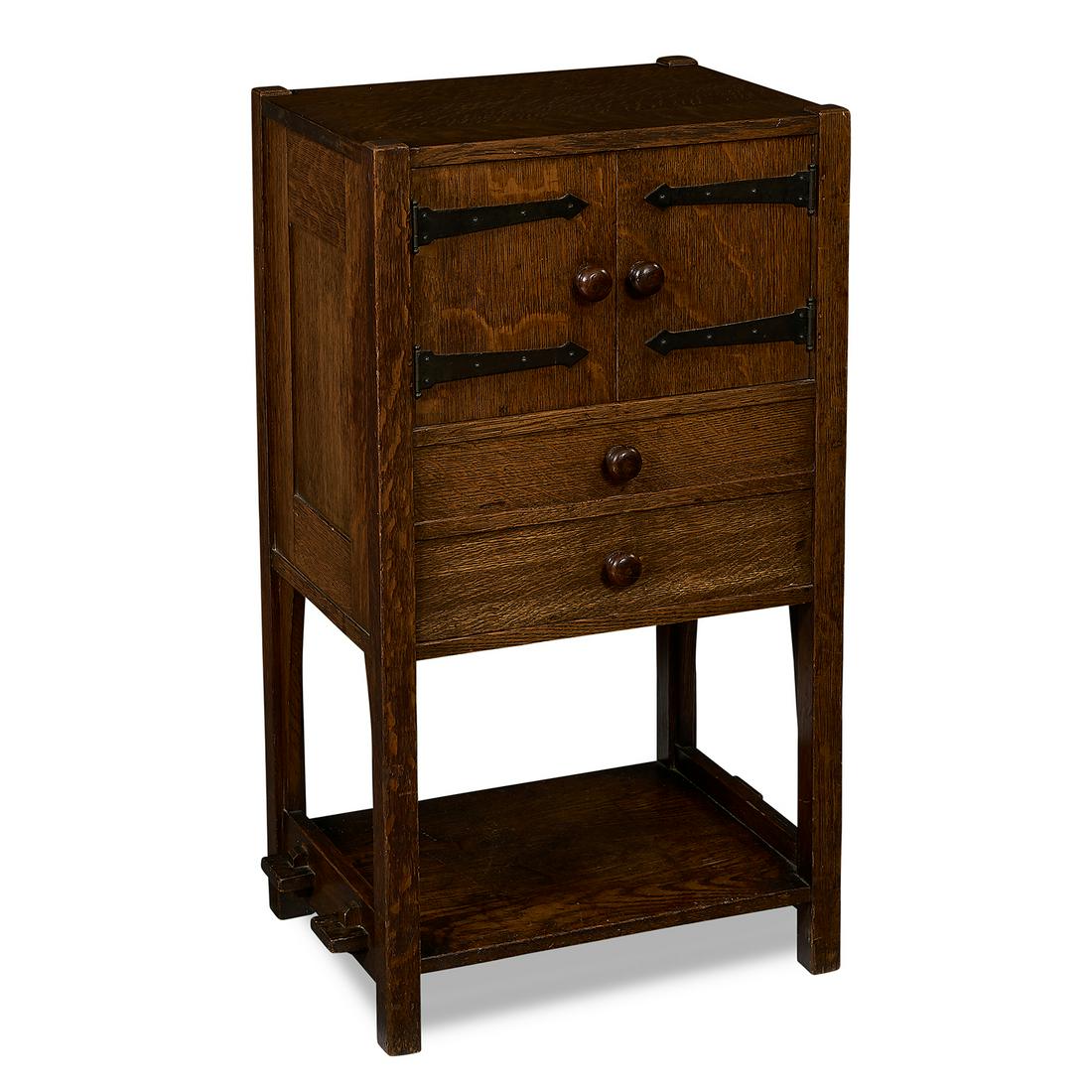 For Auction: Gustav Stickley work cabinet (#164) on Dec 08, 2019 ...
