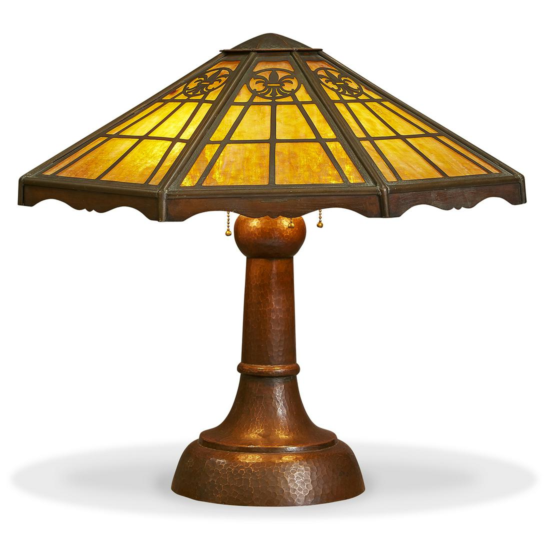 Charles P. Limbert Co. Table Lamp, #507