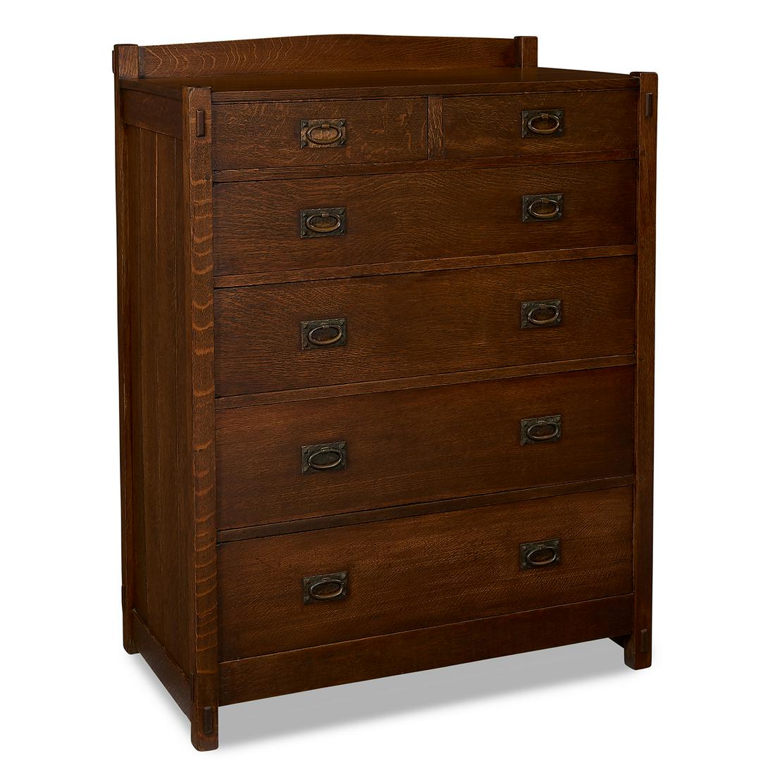 Gustav Stickley chest of drawers, #626 - Mar 08, 2020 | Toomey & Co ...