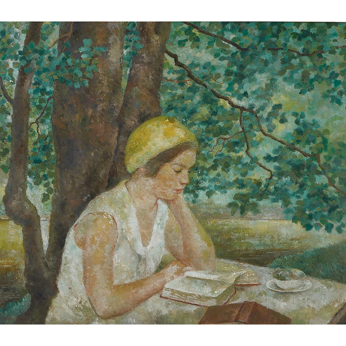 Frances Foy, Afternoon Reading With Tea