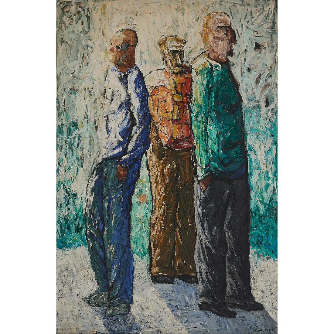 Joseph Meert, Three Figures, oil on canvas - May 06, 2020 | Toomey & Co ...