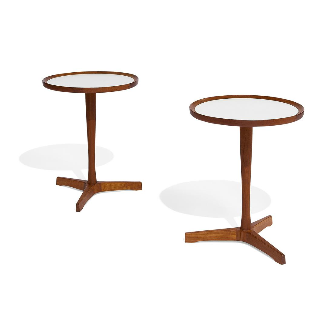 Hans C. Andersen For Artex Side Tables, Pair