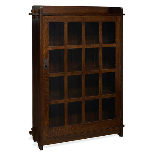 Stickley Audi Single Door Bookcase