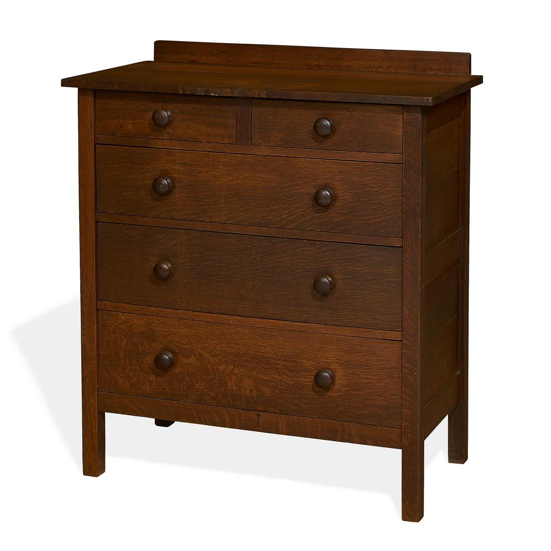 Gustav Stickley chest of drawers, #909 - Mar 14, 2021 | Toomey & Co ...