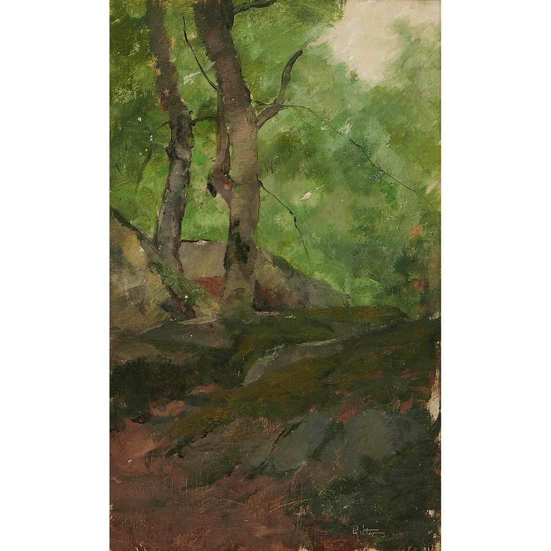 Louis Ritter, Woodland Interior (Giverny) - Mar 02, 2022 | Toomey & Co ...