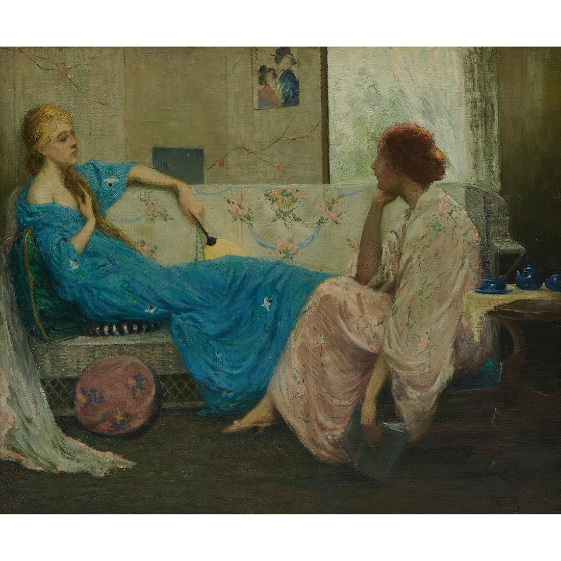 Gerald Frank, A Chat Between Two Women - Apr 27, 2022 | Toomey & Co ...