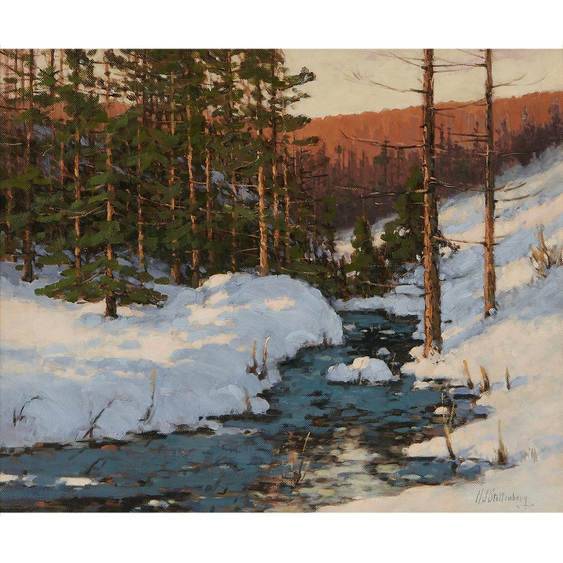 Hans John Stoltenberg, Winter Landscape