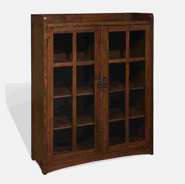 Limbert, Double-door bookcase, model 322 - Oct 19, 2022 | Toomey & Co ...
