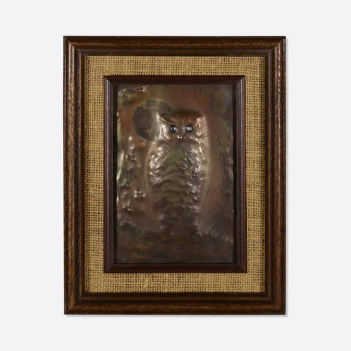 Maria Nichols Storer, Owl and the Moon (#0347) on Nov 02, 2022 | Toomey ...