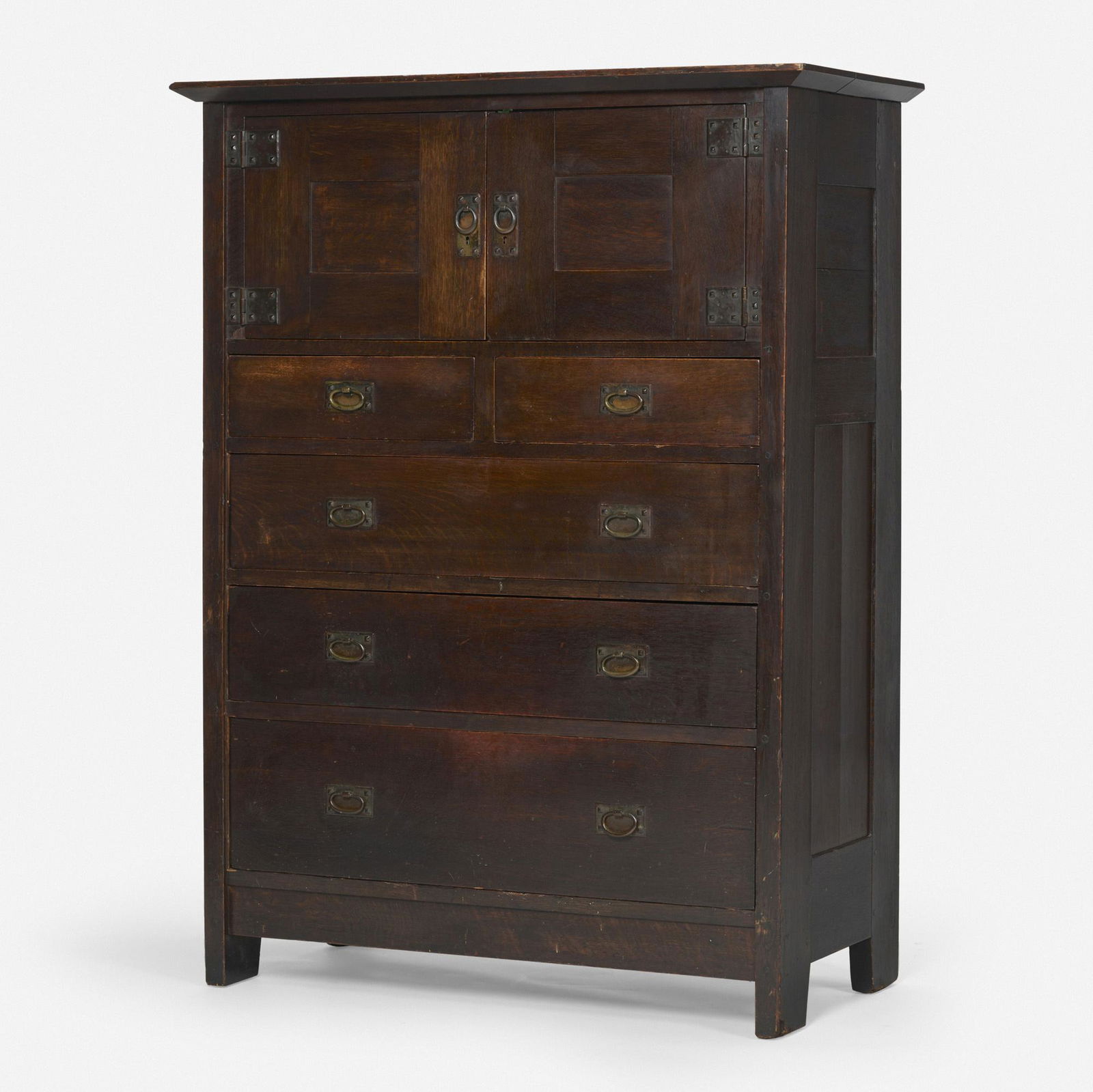 Gustav Stickley, Early Chest, Model 614