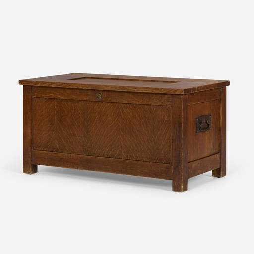 Gustav Stickley, Shirtwaist box, model 95 (#0100) on Mar 02, 2023 ...