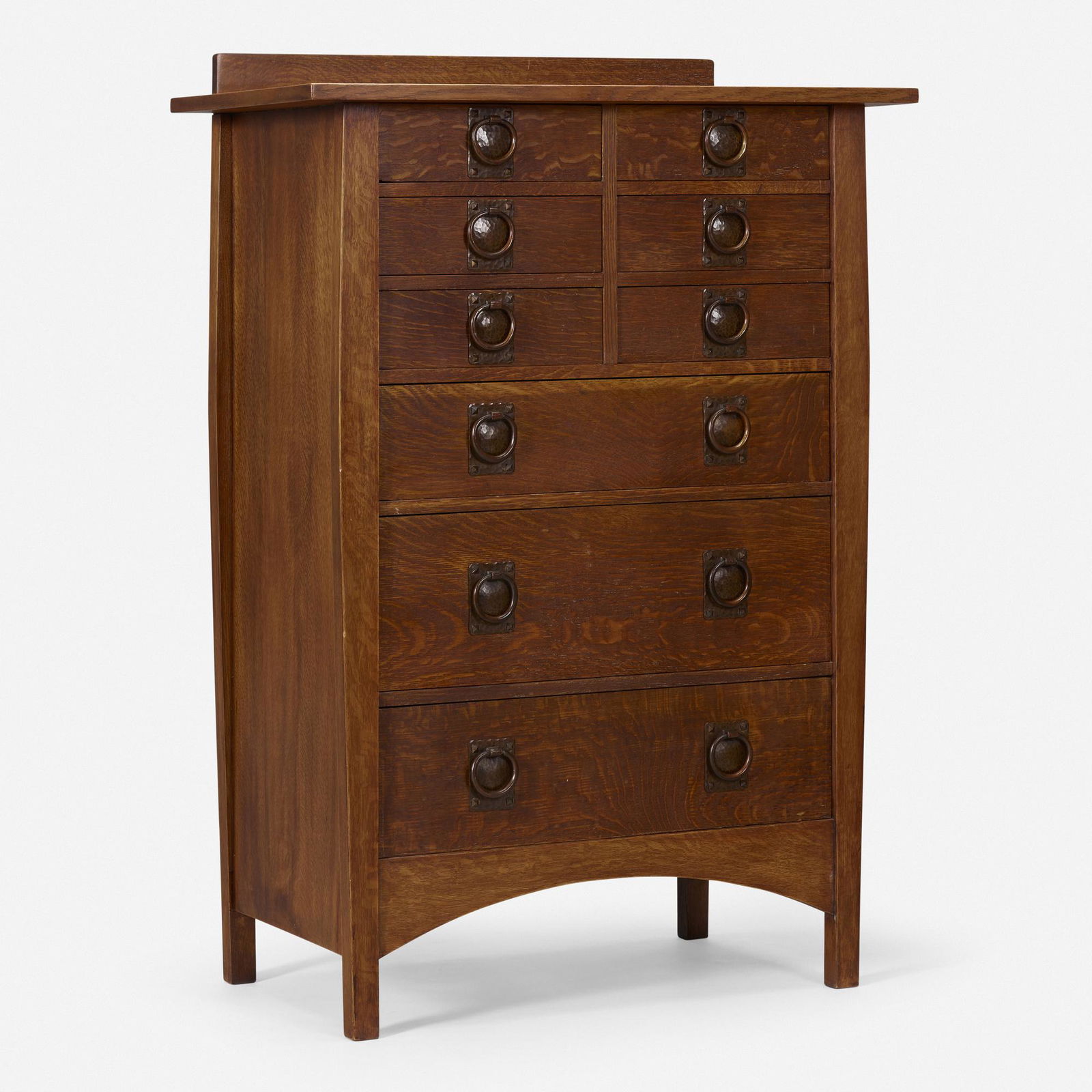 Gustav Stickley, Chest Of Drawers, Model 913