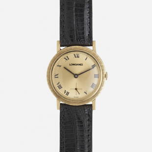 Longines, Gold Wristwatch