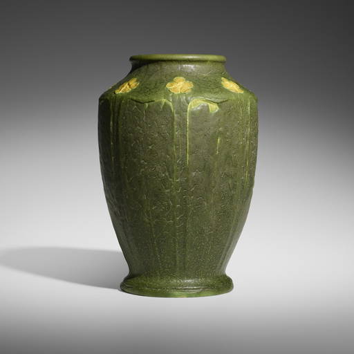 Eva Russell For Grueby, Two Color Vase