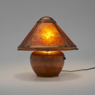 Dirk Van Erp, Bean Pot Boudoir Lamp