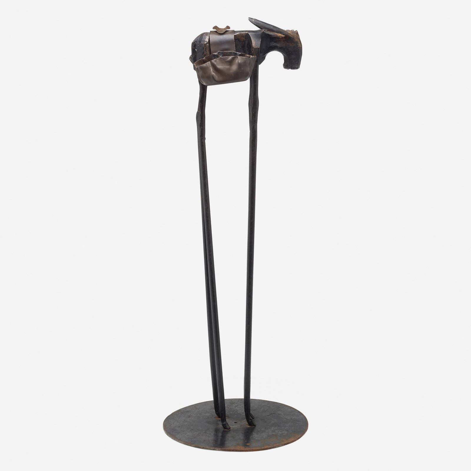 Thomas Molesworth, Burro Ashtray Stand Auction