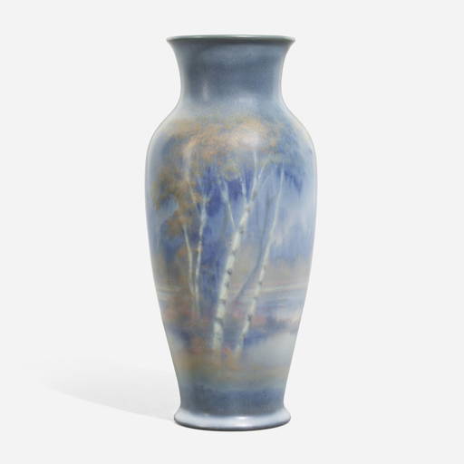 Hurley For Rookwood, Vase With Trees And Lake