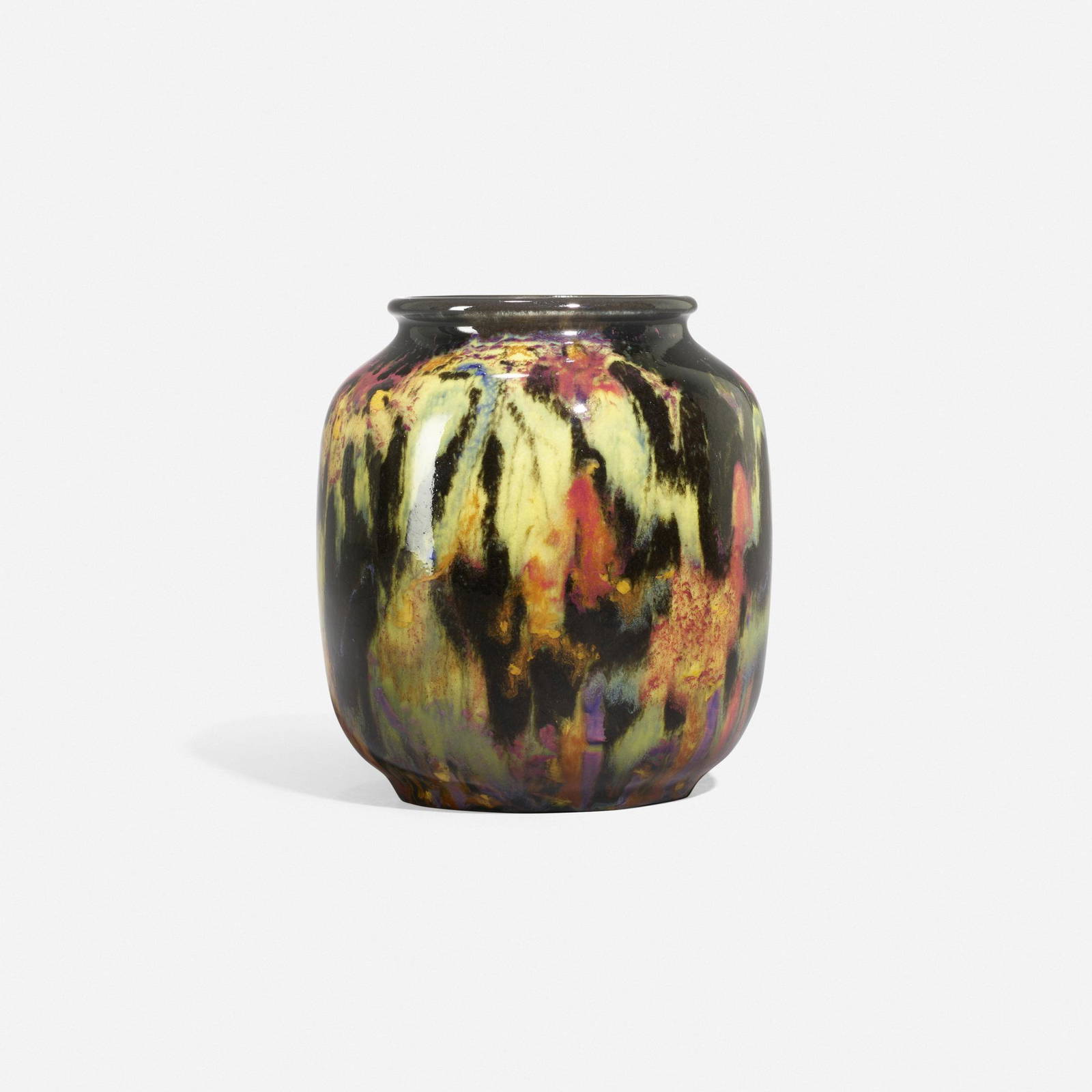 Hurley For Rookwood, Vase With Stylized Flowers Auction