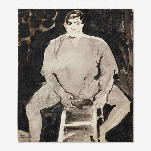 William Theophilus Brown, Seated Man