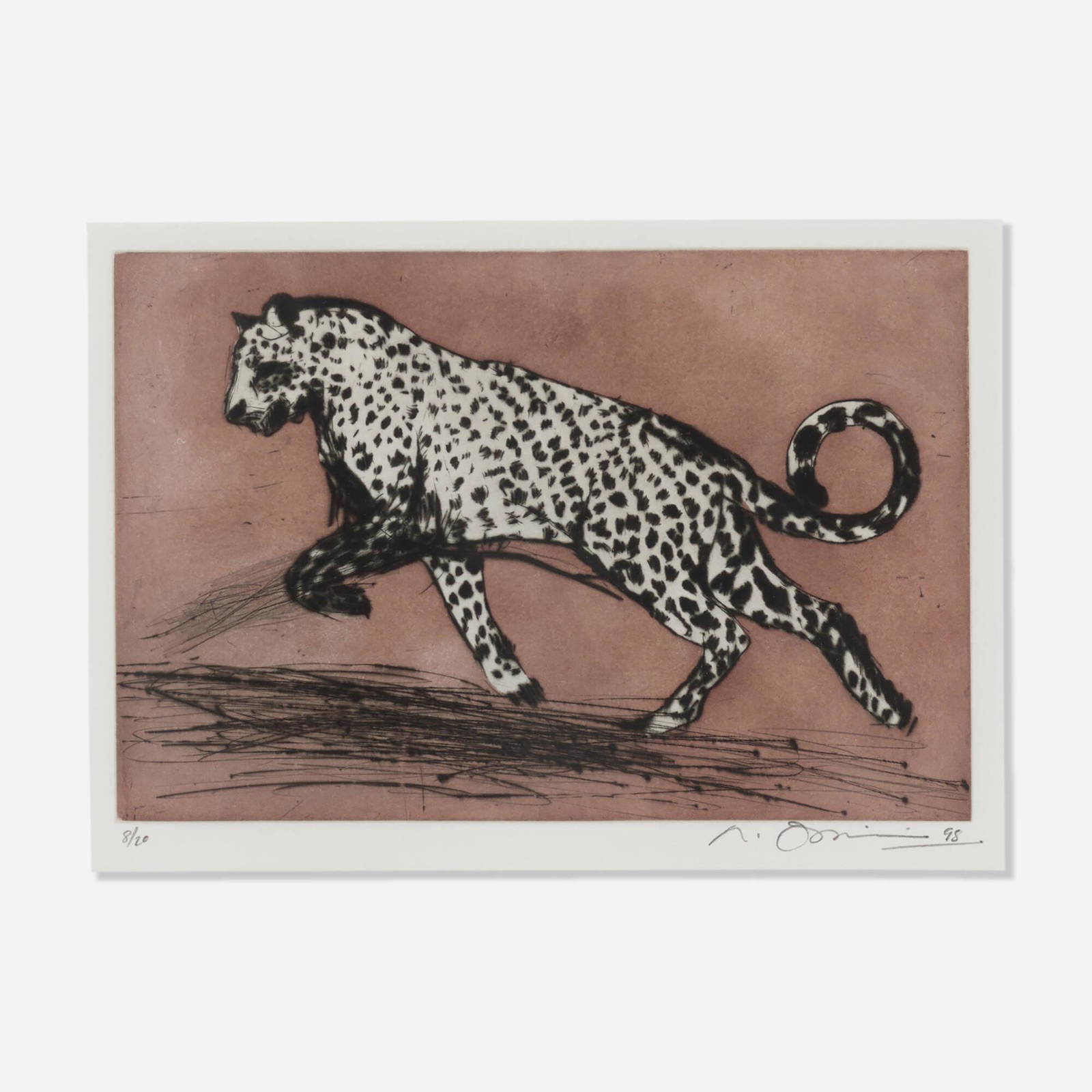 Nathan Oliveira, Little Leopard Auction
