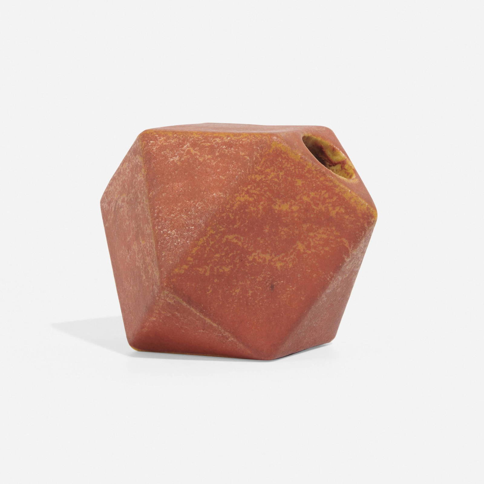 Cowan Pottery, Uncommon Cubist Pen Stand Auction