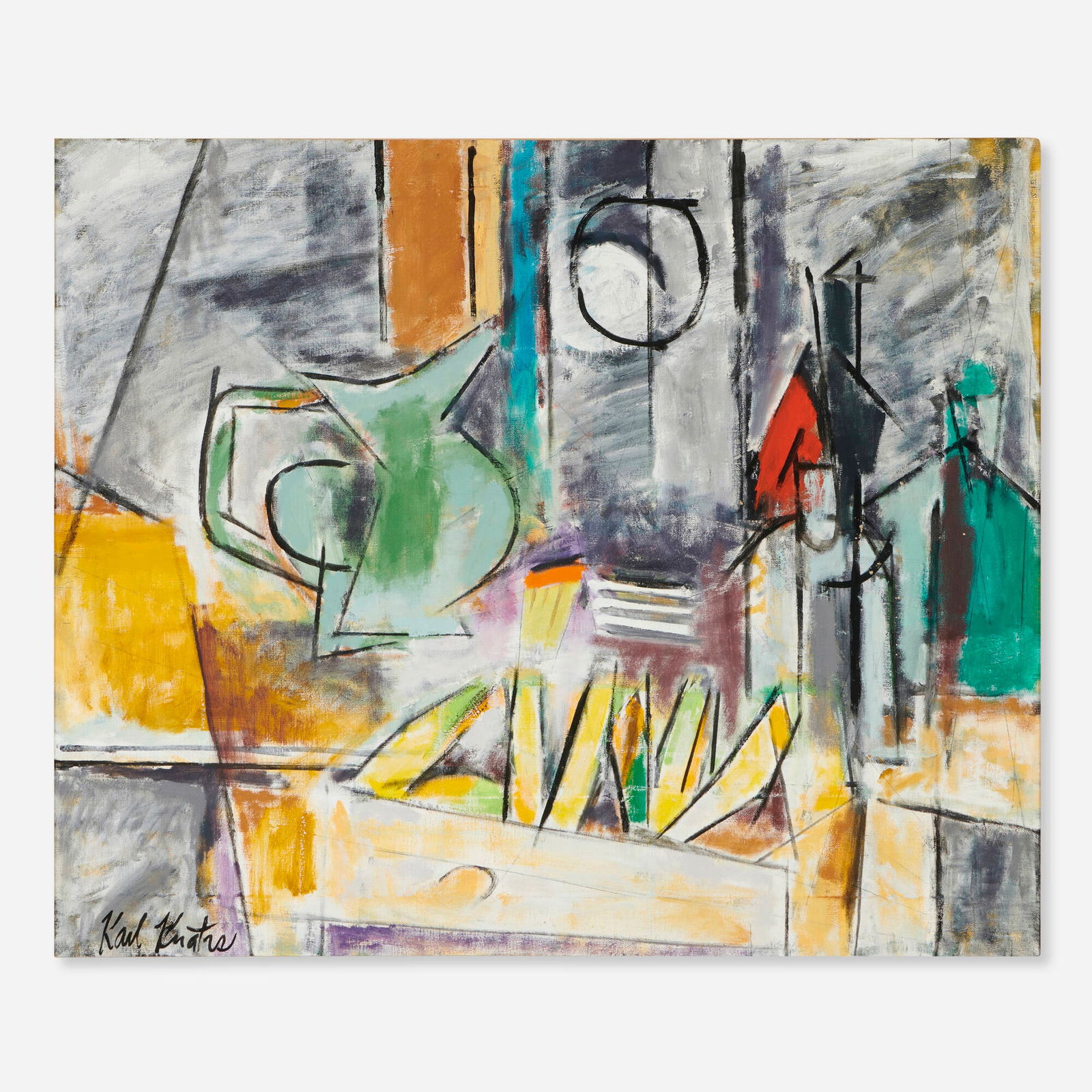 Karl Knaths, Bananas Auction