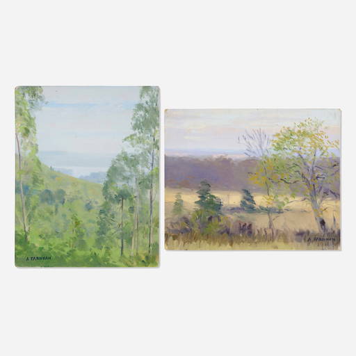Alexander Farnham, Landscape (two Works)