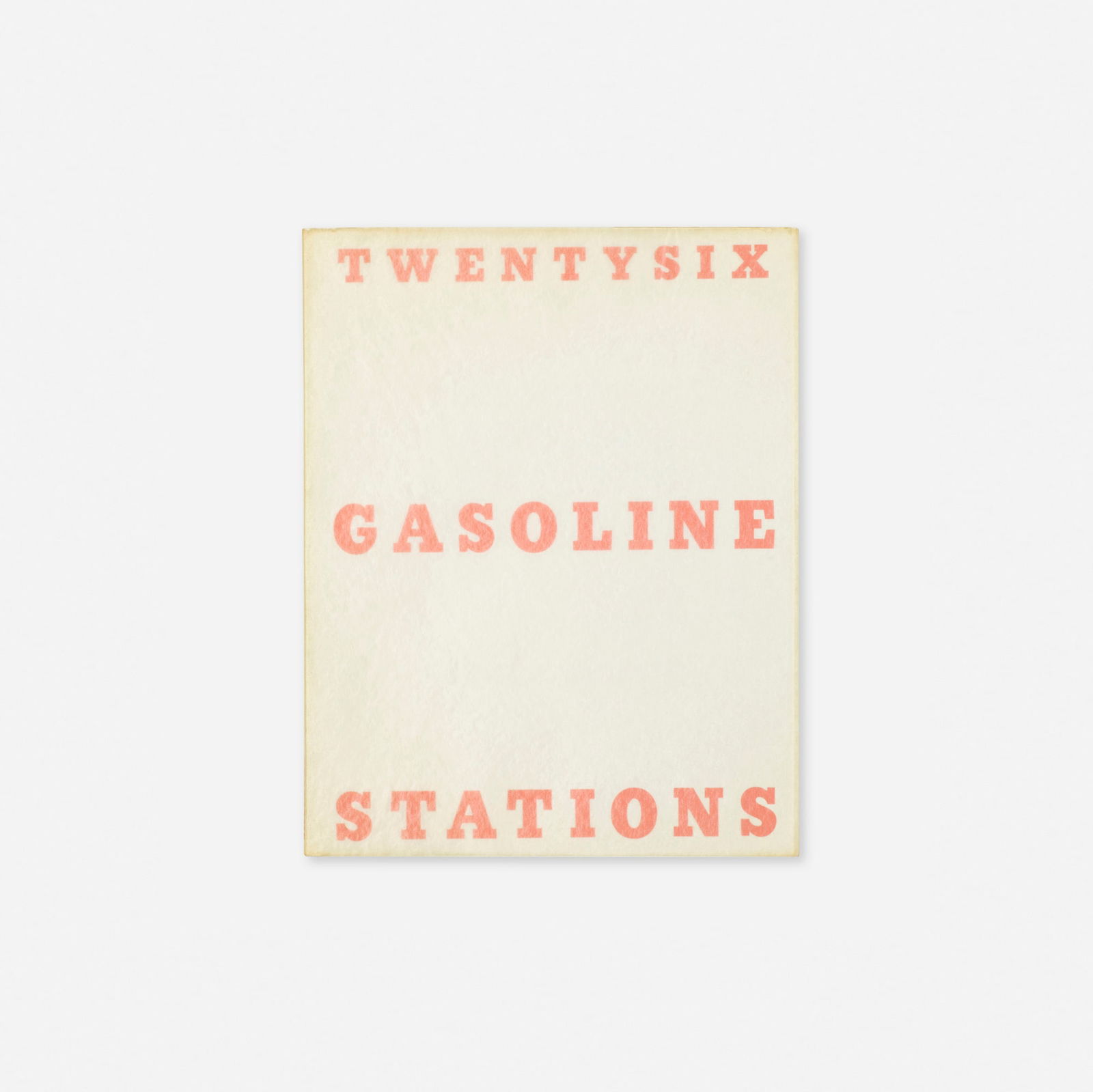 Ed Ruscha, Twenty Six Gasoline Stations