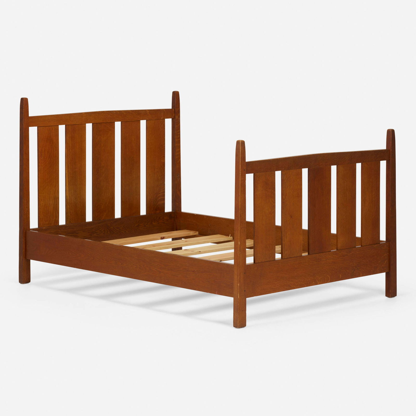 Gustav Stickley, Full-sized Bed Frame, Model 923 Auction