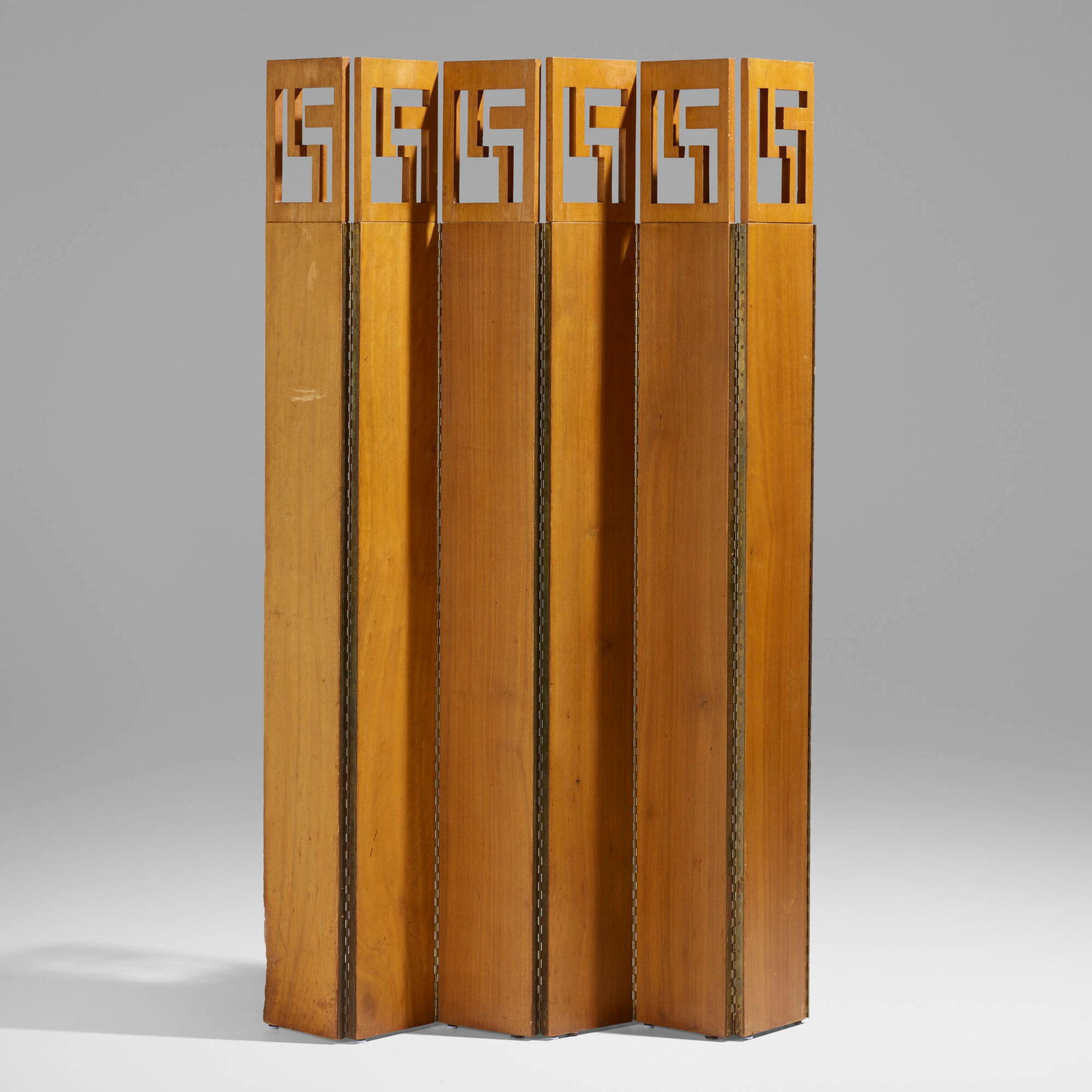 Frank Lloyd Wright, Six-panel Folding Screen From The Benjamin Adelman ...