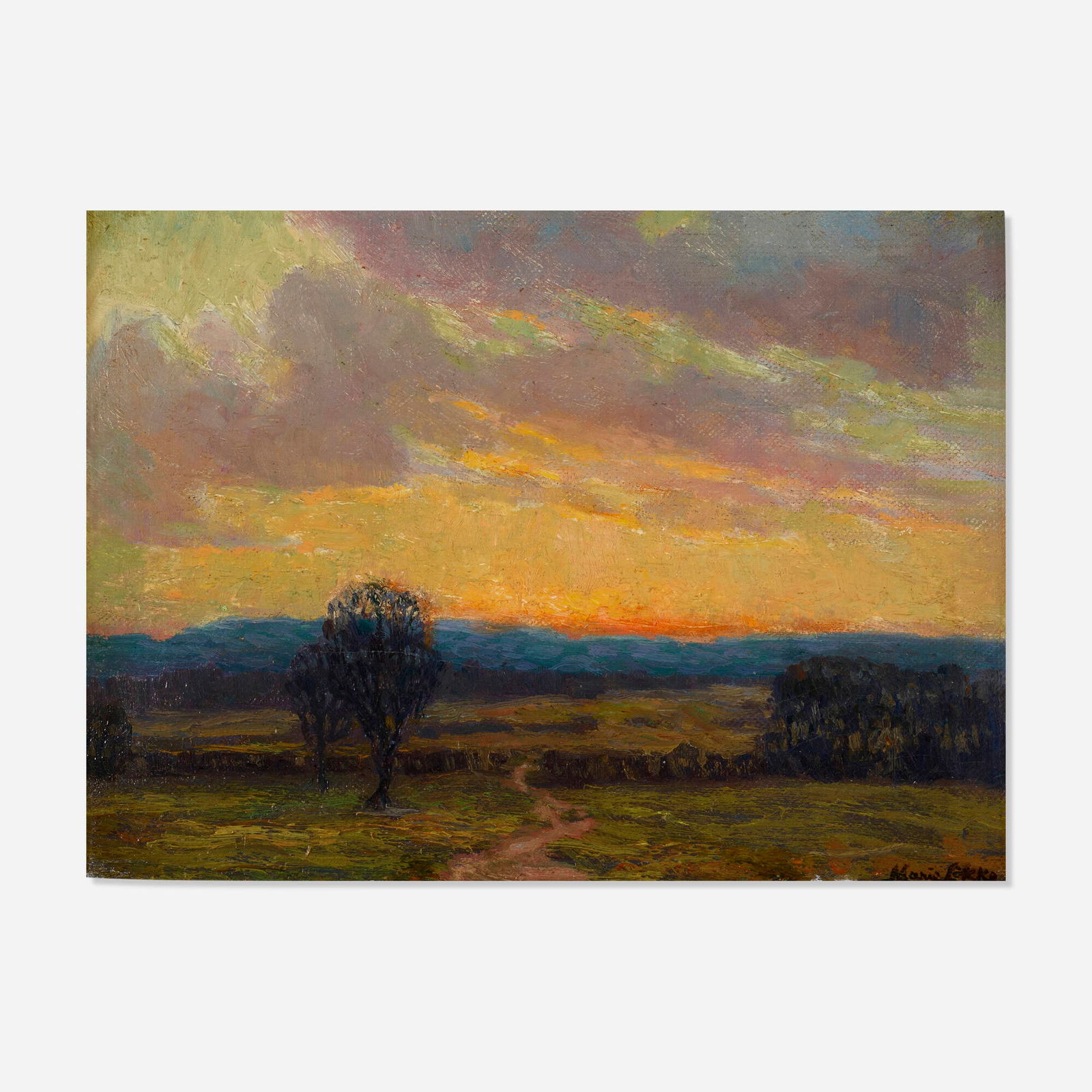 Marie Lokke, Sunset Auction