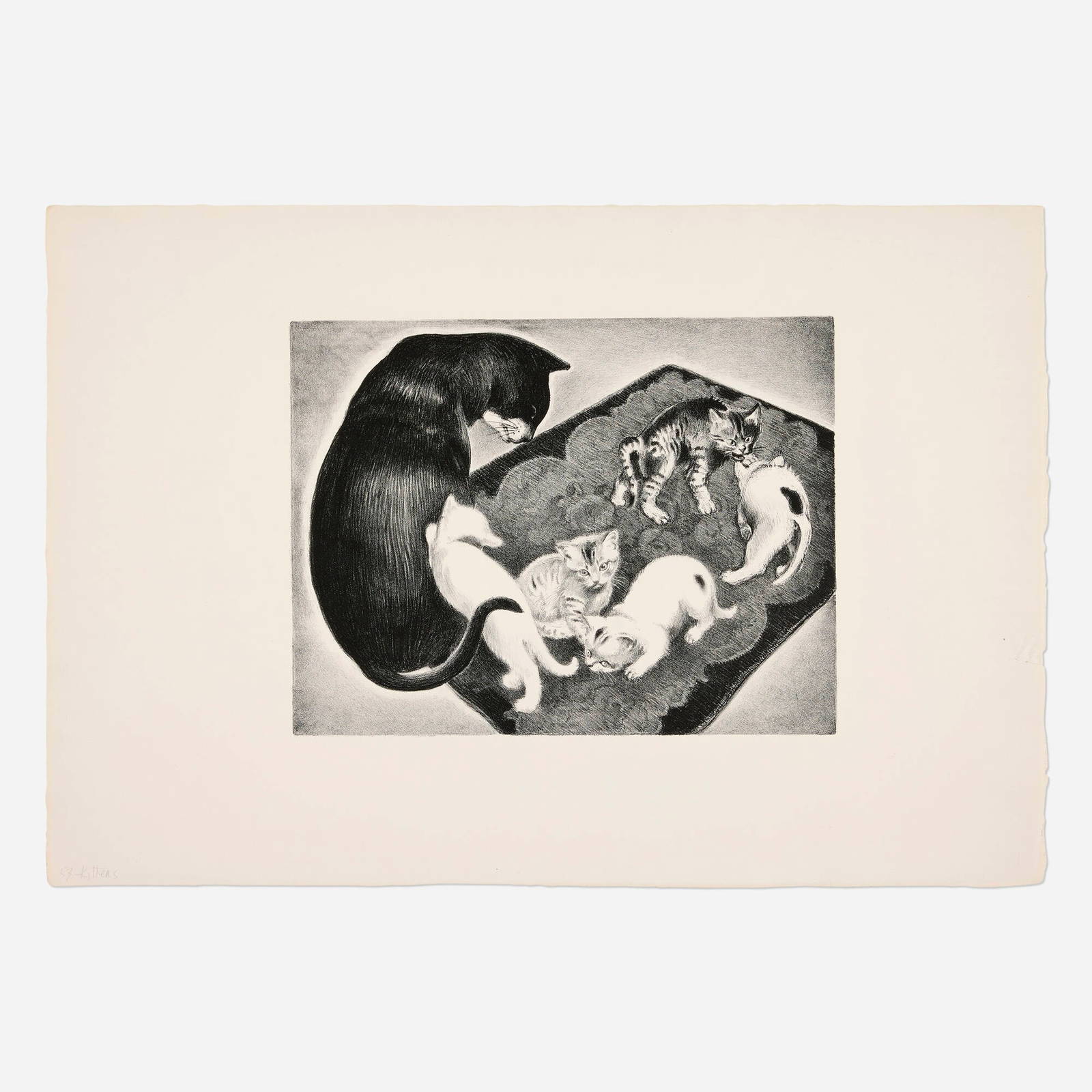 Mabel Dwight, Kittens Auction