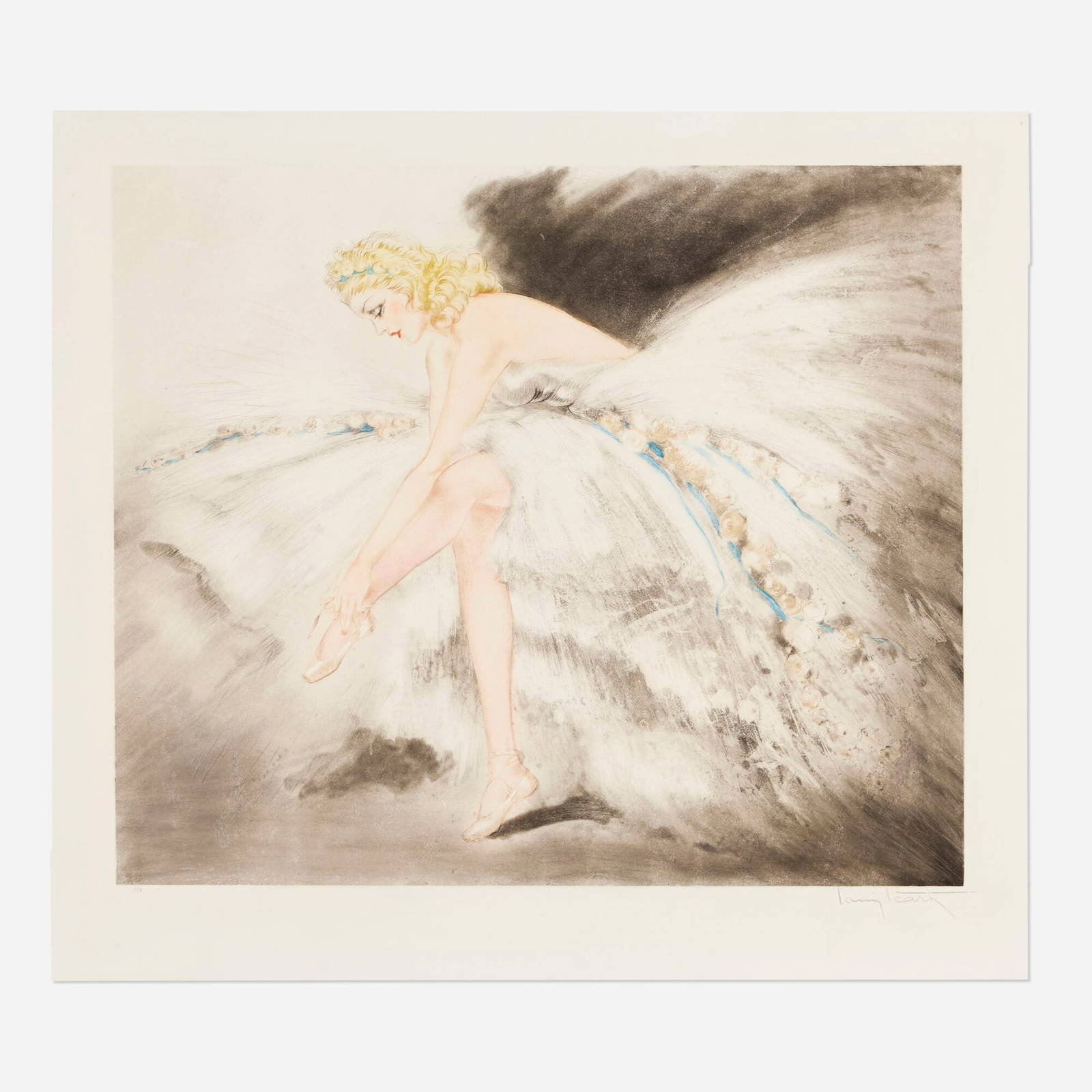 Louis Icart Fair Dancer Auction