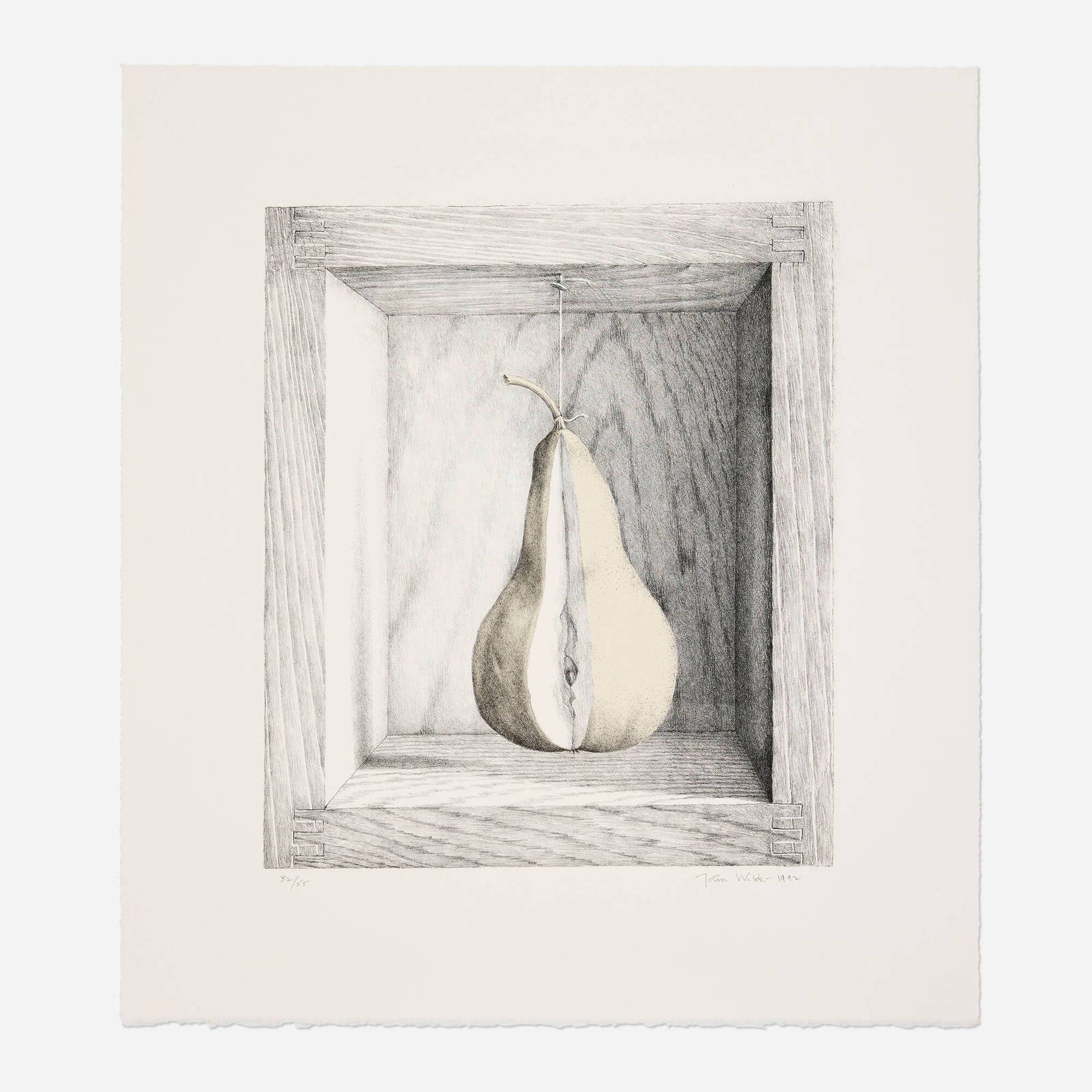 John Henry Wilde, Pear Auction