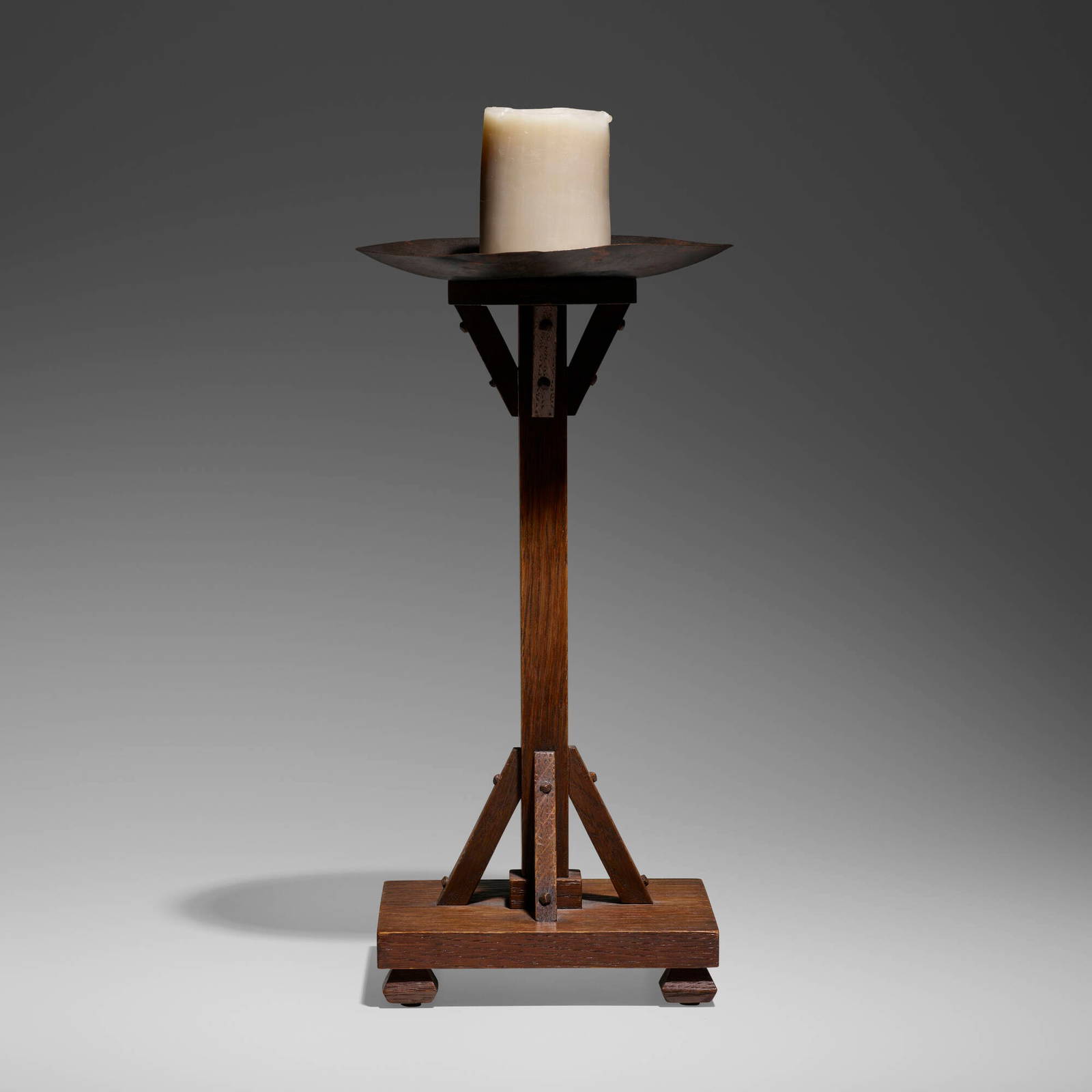 Charles Rohlfs, Candlestick, Model 4 Auction