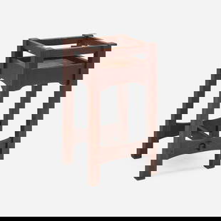 Gustav Stickley, Early Plant Stand, Model 44 Auction