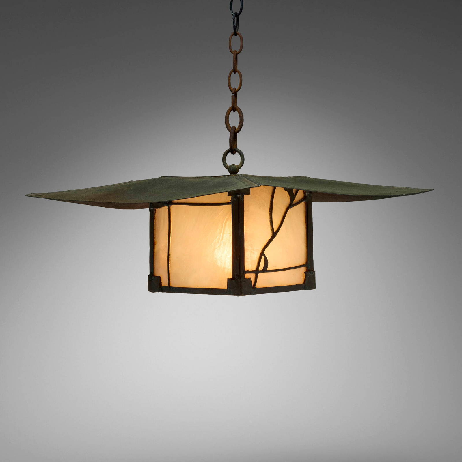 Greene & Greene, Rare And Important Hanging Lantern From The Jennie A ...