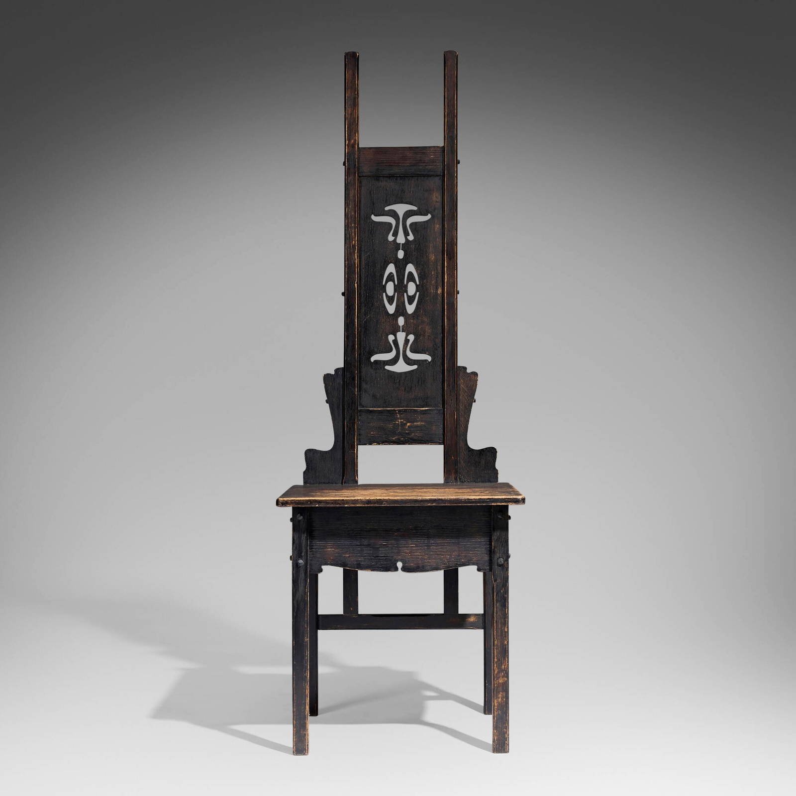 Charles Rohlfs, Chair For The 1901 Pan-american Exposition Auction