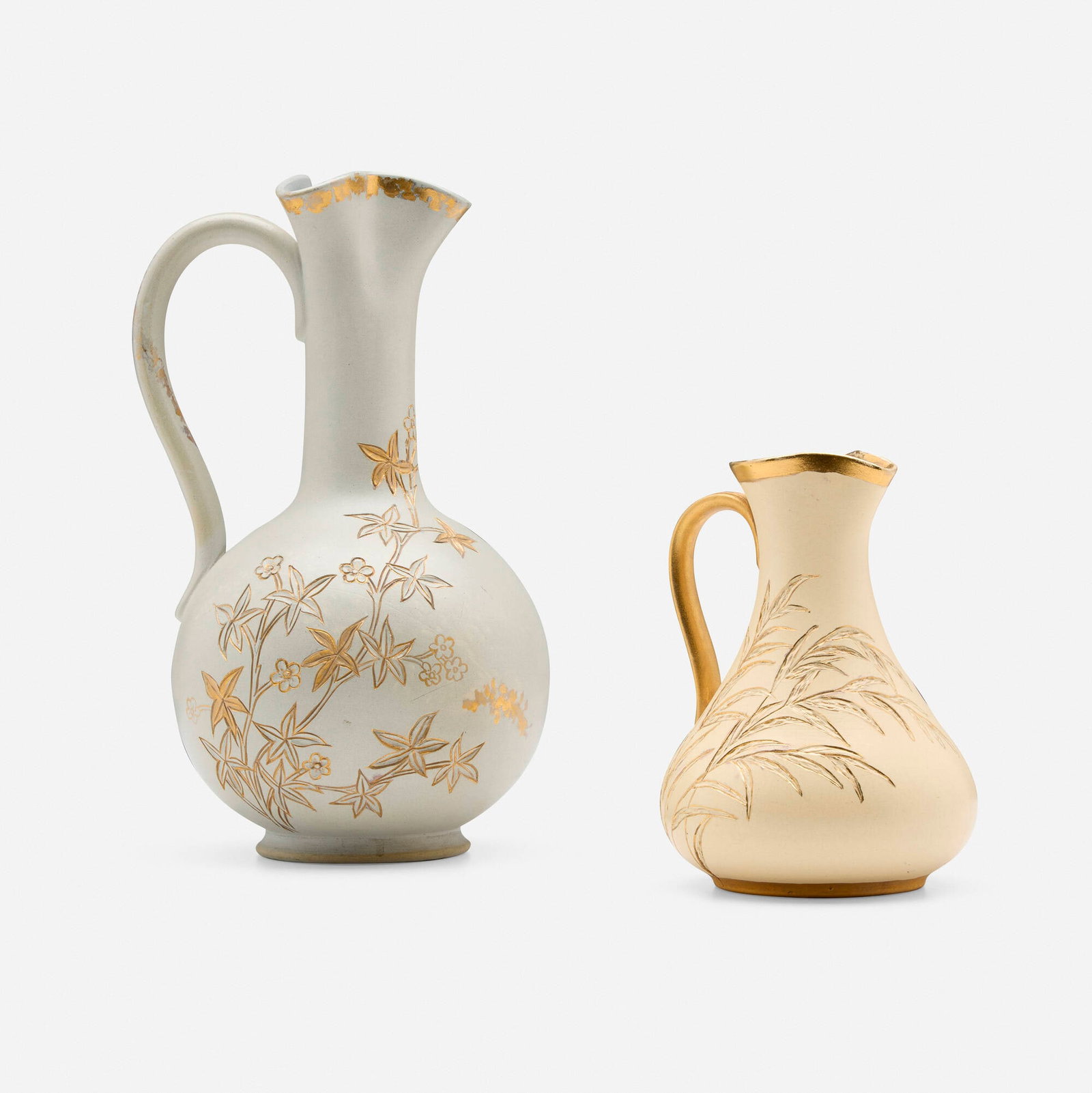 Rookwood Pottery, Dull Finish Ewers, Set Of Two - Jun 03, 2025 | Toomey ...