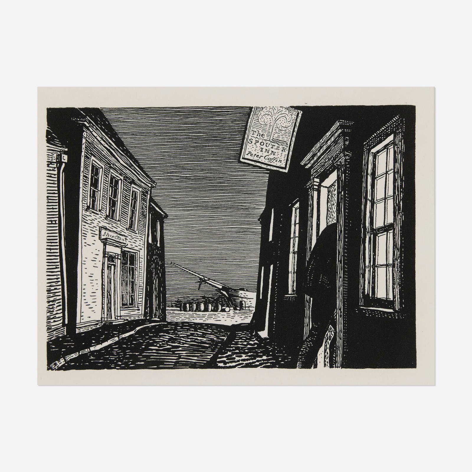 Rockwell Kent, Moby Dick, Chapter Iii (the Spouter-inn) Auction