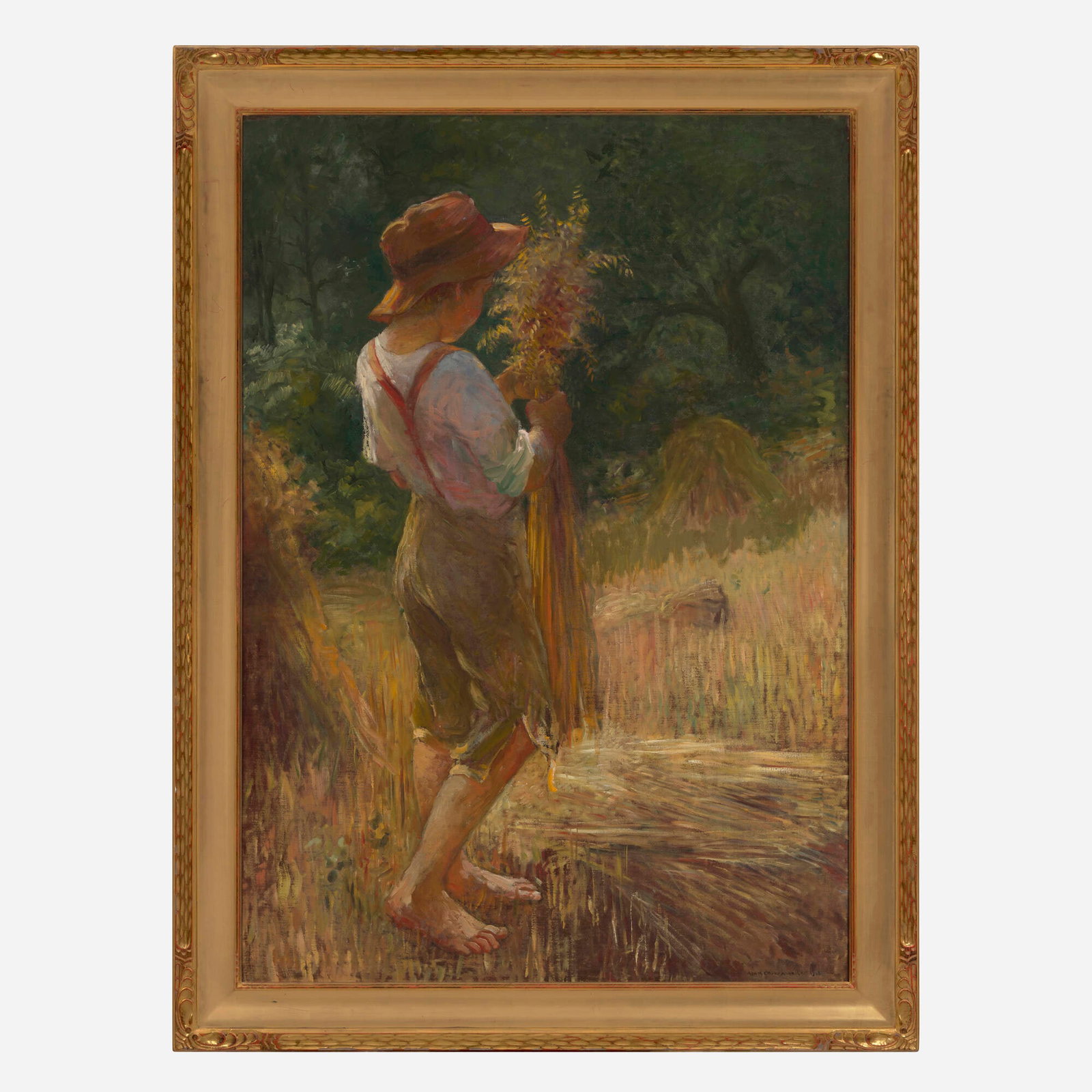 Adam Emory Albright, Banding Oats Auction