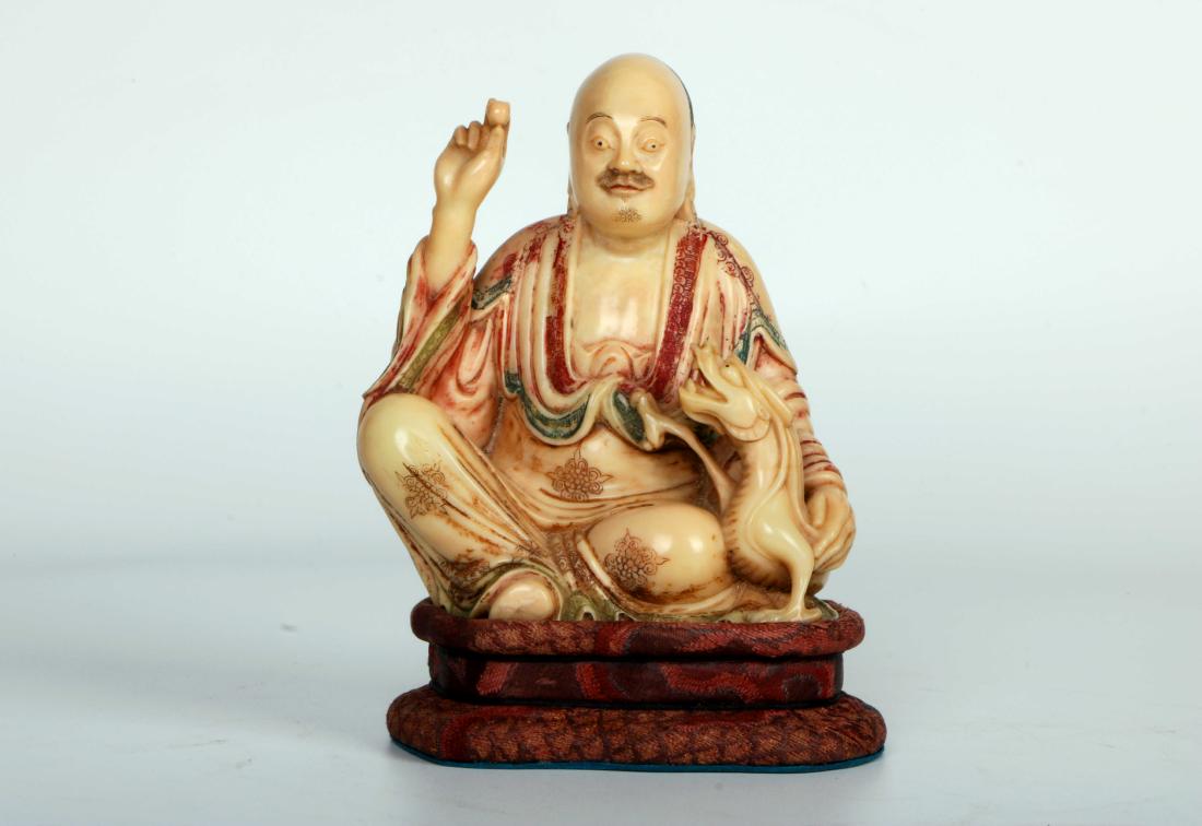 ShouShan Stone Luo Han statue