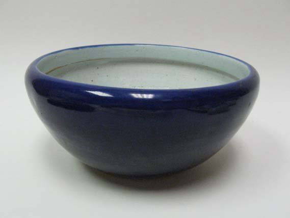 L.19th C. Chinese Blue Glazed Censer